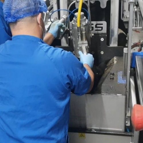 Visit Ameco cattle slaughterhouse stun box stunner